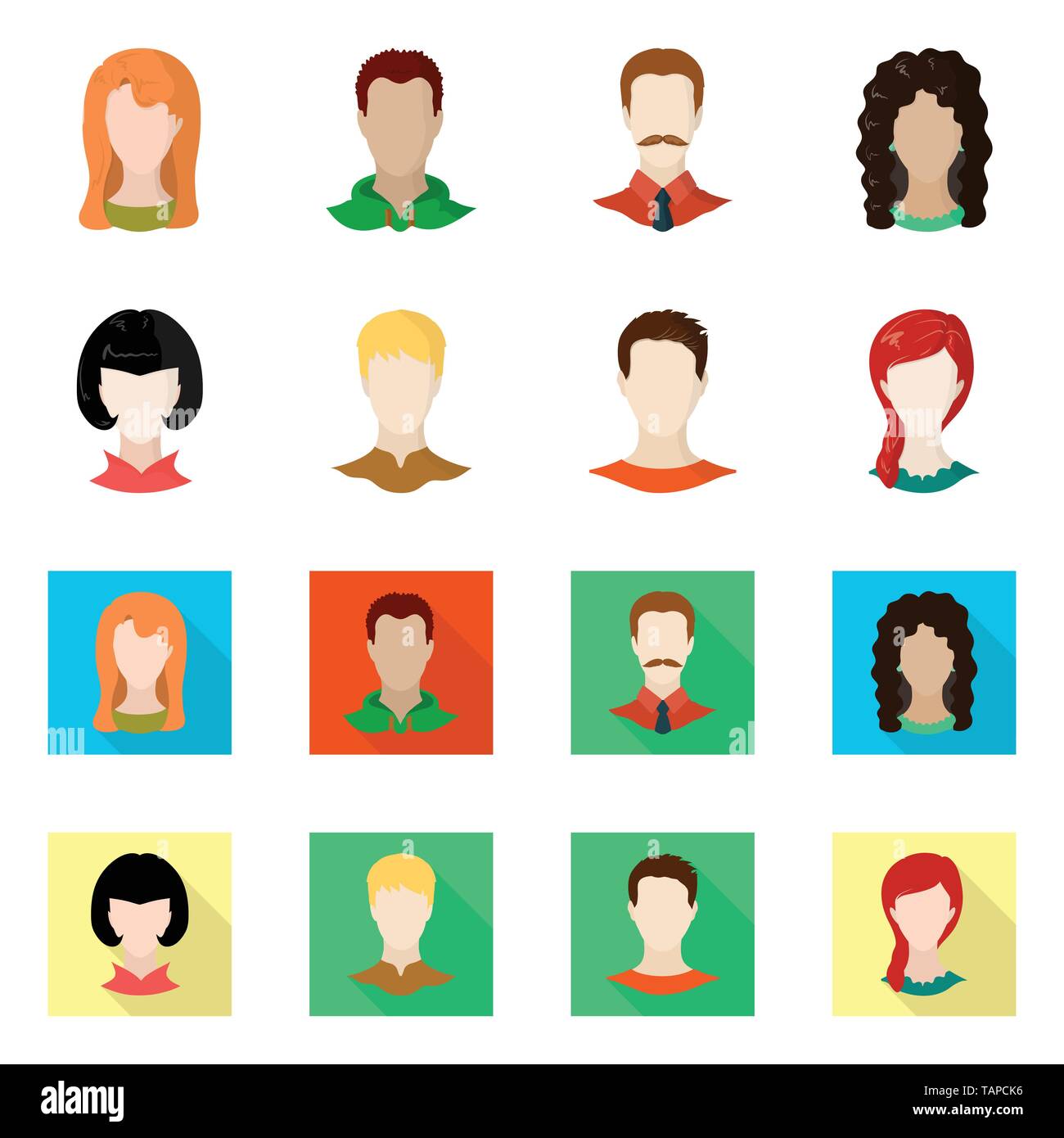 Vector illustration of professional and photo logo. Collection of ...