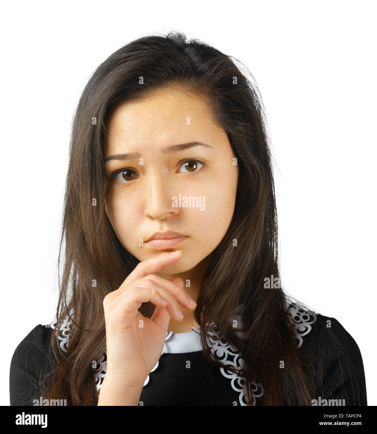 Women showing different expressions hi-res stock photography and images ...