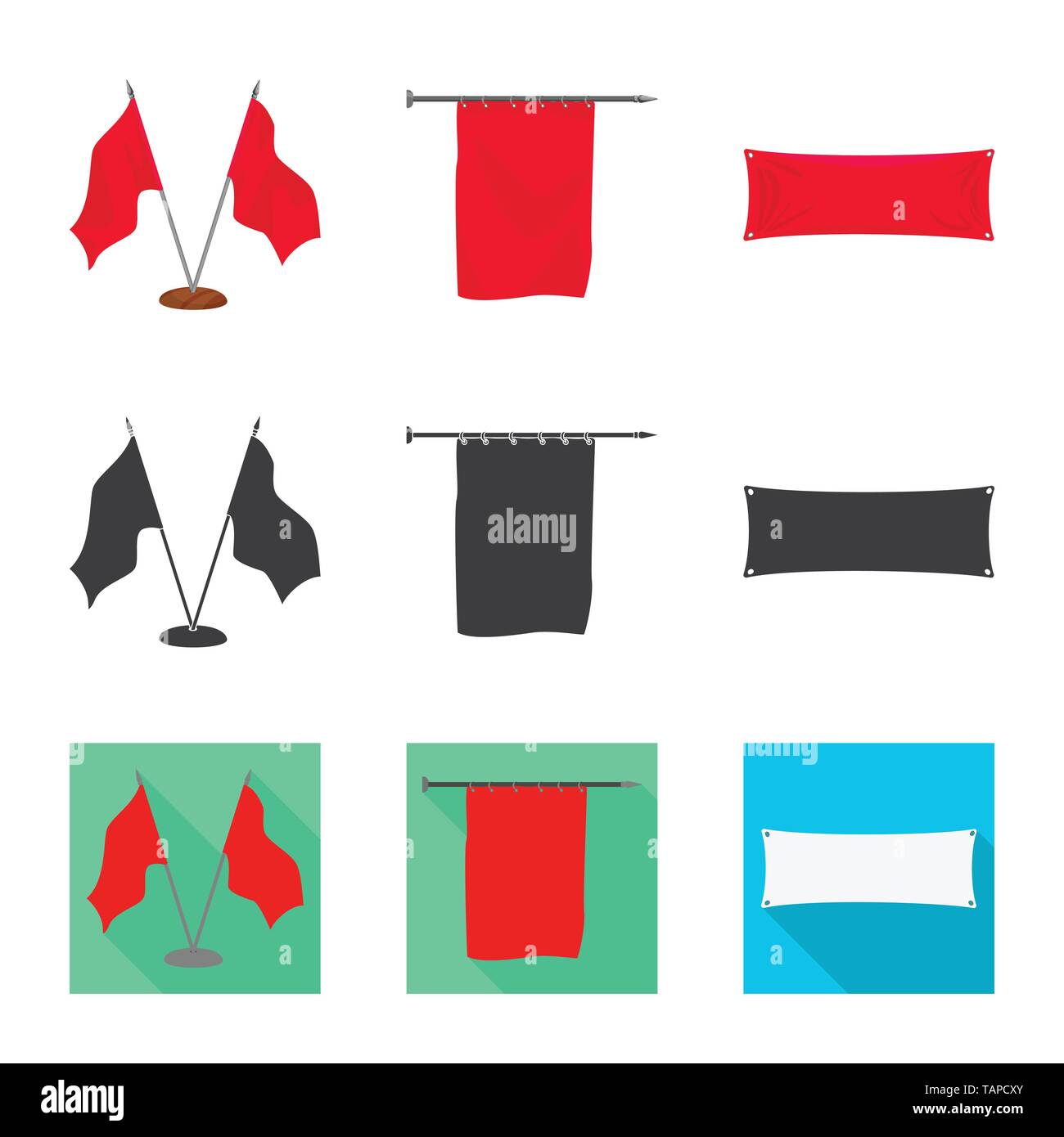 Vector design of texture and presentation sign. Collection of texture ...