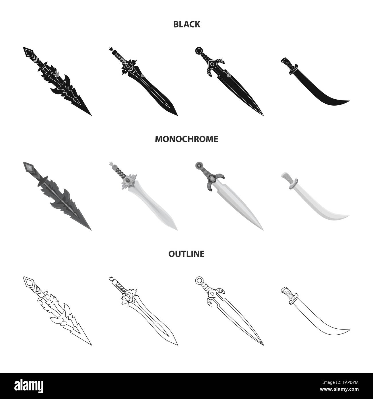 Ancient roman dagger Black and White Stock Photos & Images - Alamy