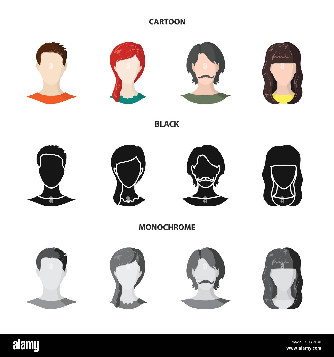 Vector illustration of professional and photo logo. Set of professional ...