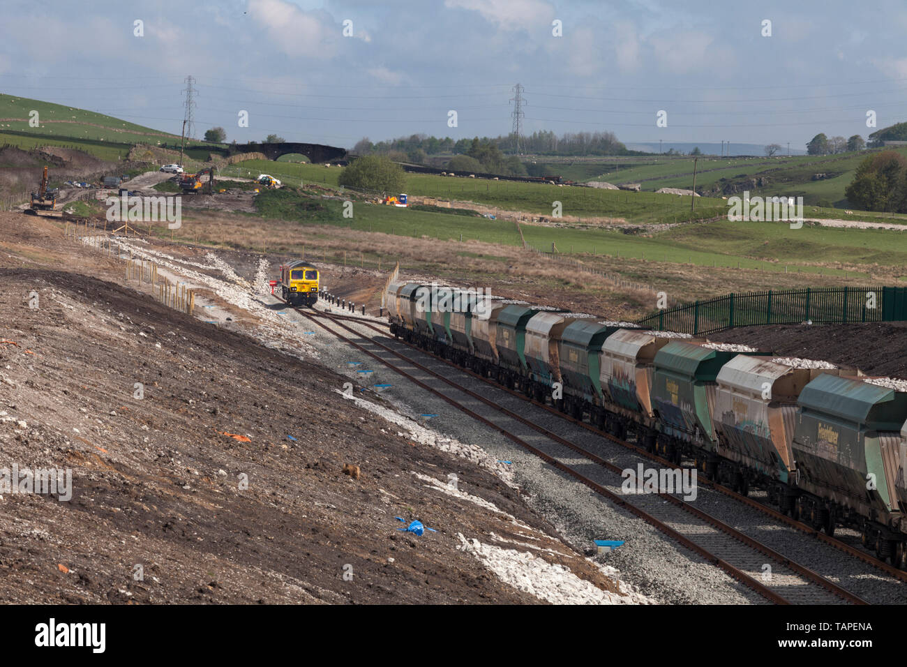 Buxton up reception sidings hi-res stock photography and images - Alamy