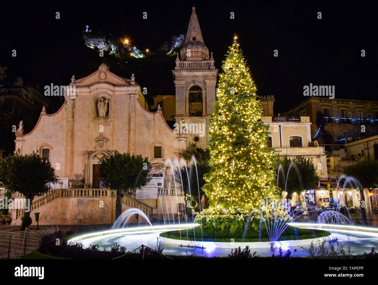 Christmas at little italy hi-res stock photography and images - Alamy