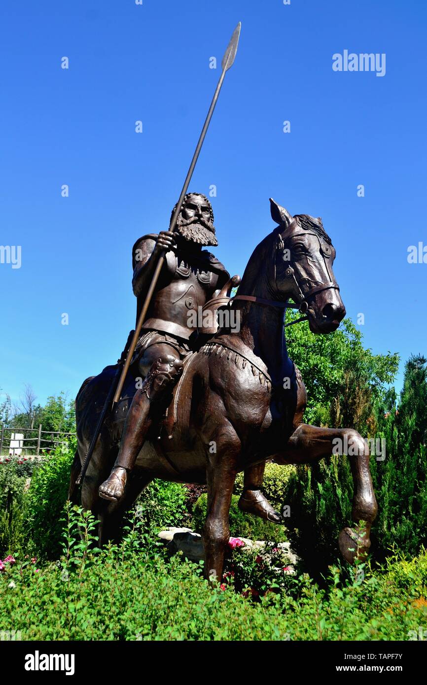 Sculpture of Thracian King Seuthes III -- Ethnographic complex ...