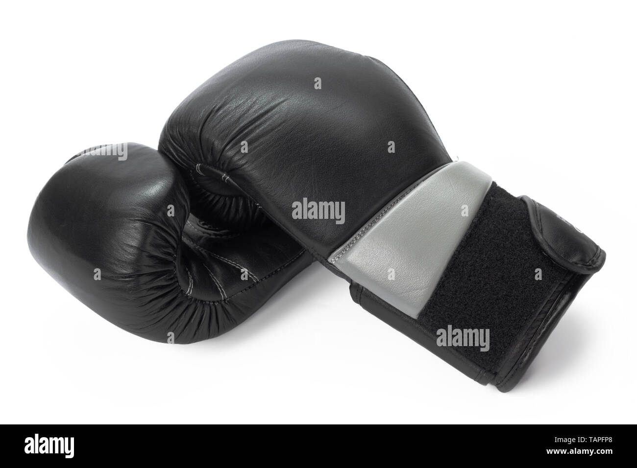 Boxing gloves close up on a white background Stock Photo - Alamy