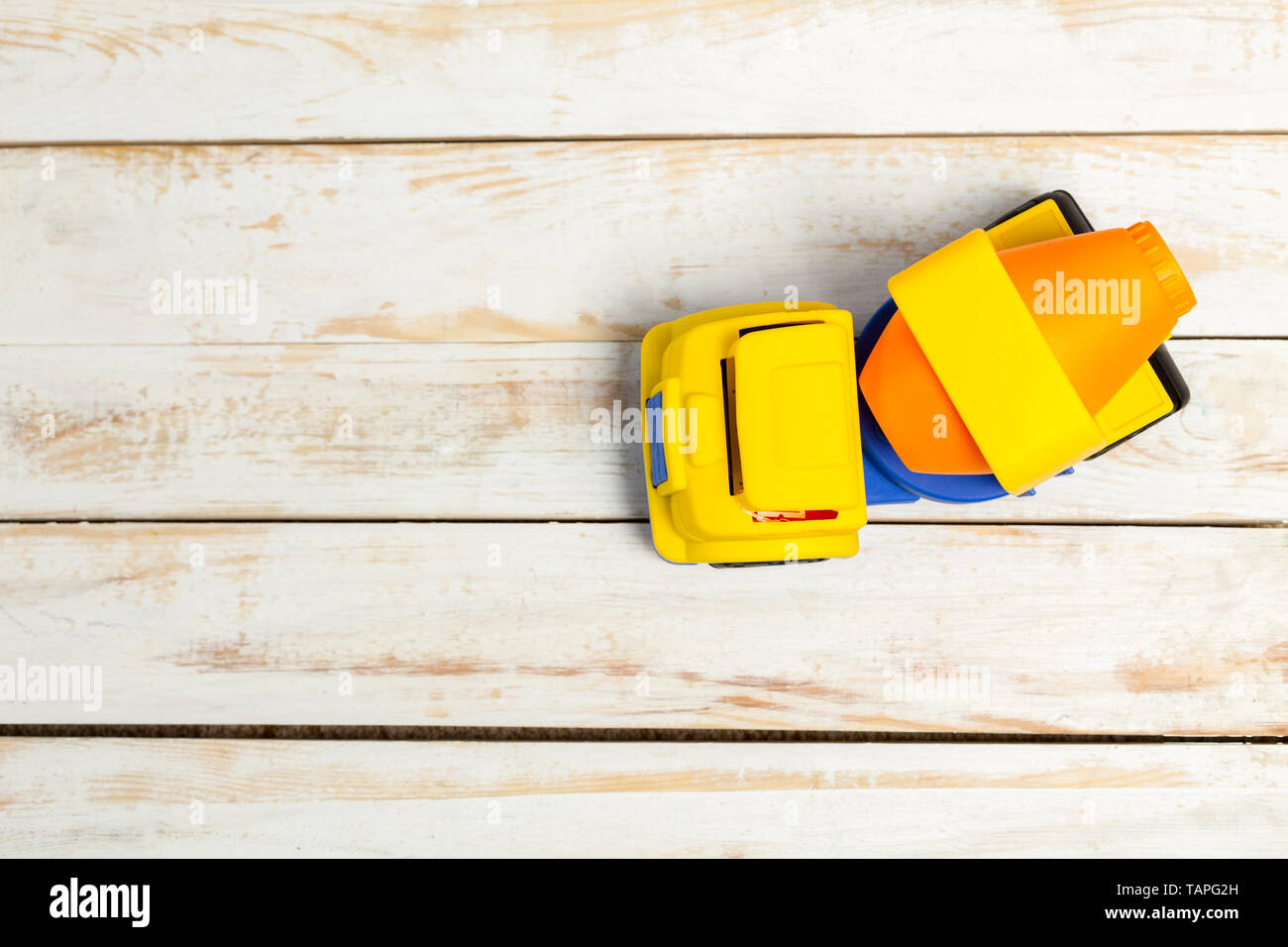 children toys, top view Stock Photo - Alamy