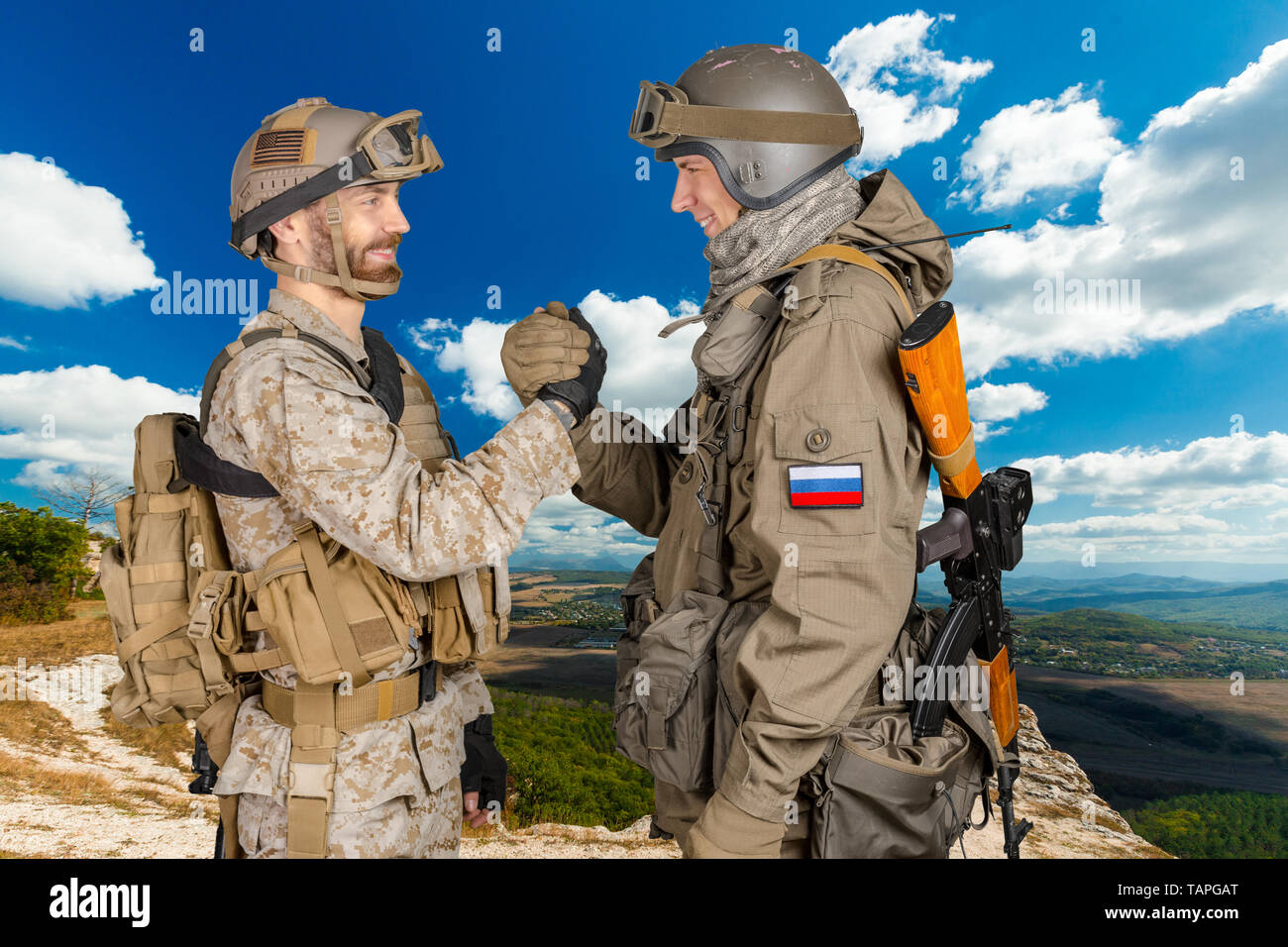 soldier in uniform Stock Photo - Alamy