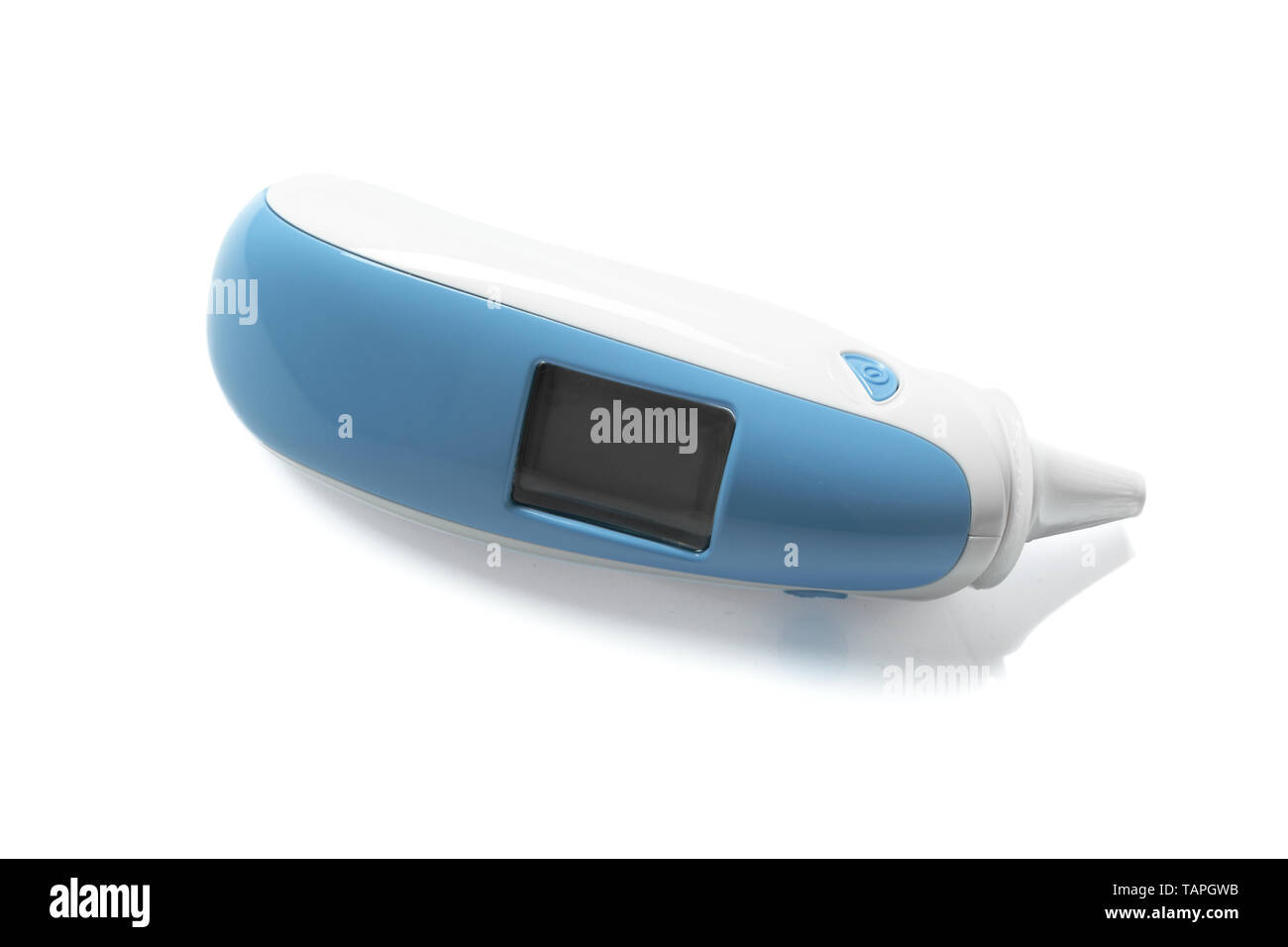 Electronic modern thermometer isolated Stock Photo - Alamy