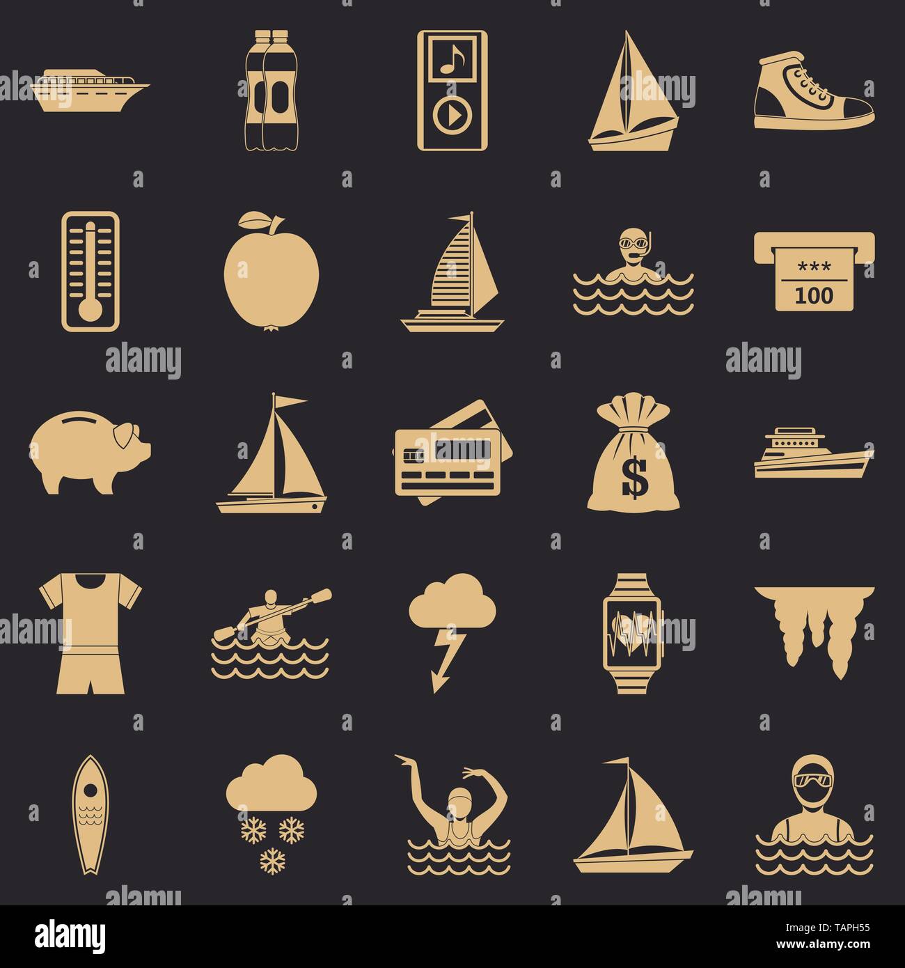 Exercise icons set, simple style Stock Vector Image & Art - Alamy Exercise icons set, simple style Stock Vector Image & Art - Alamy