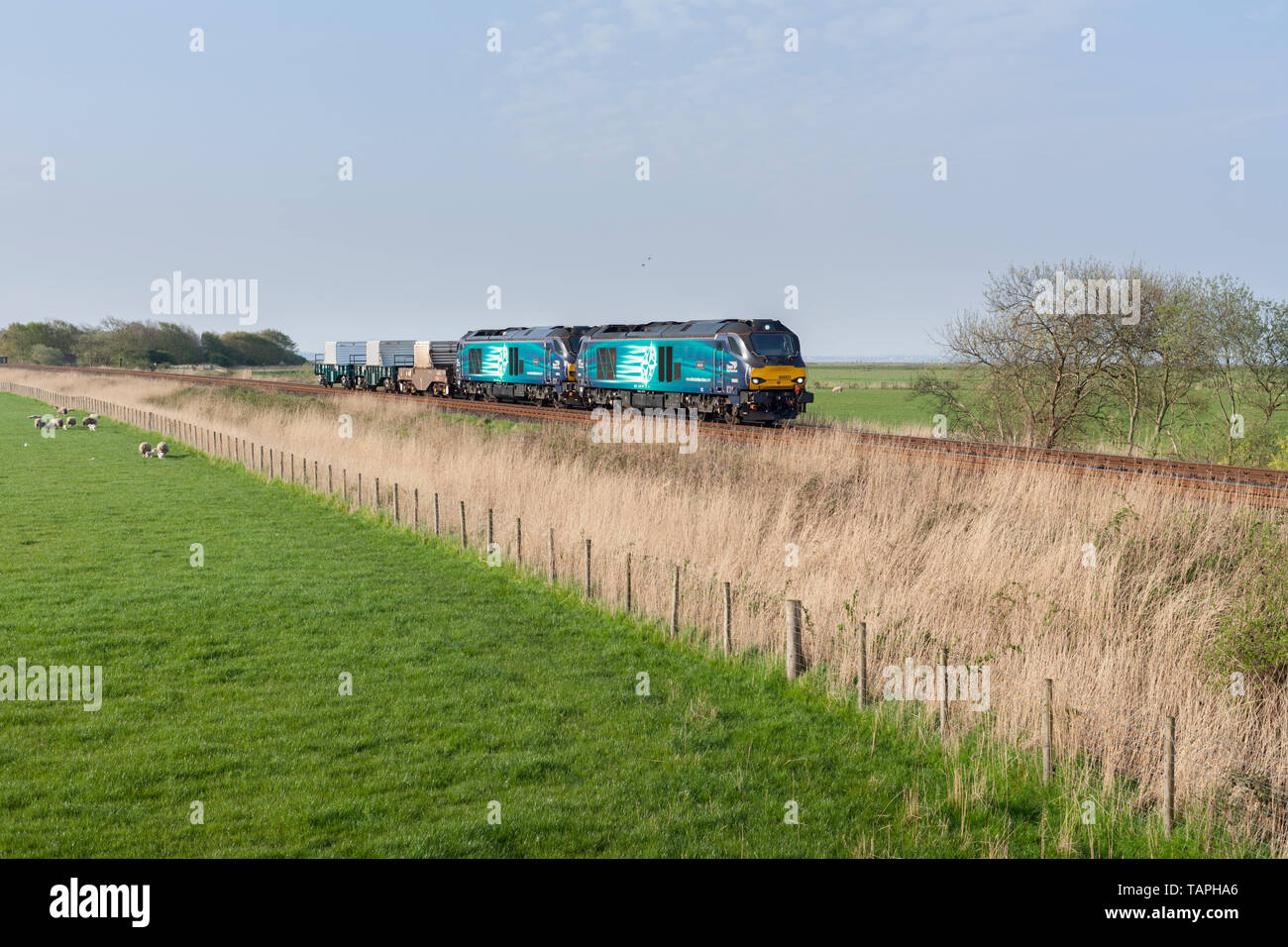 Direct rail services nuclear flask train hi-res stock photography and ...