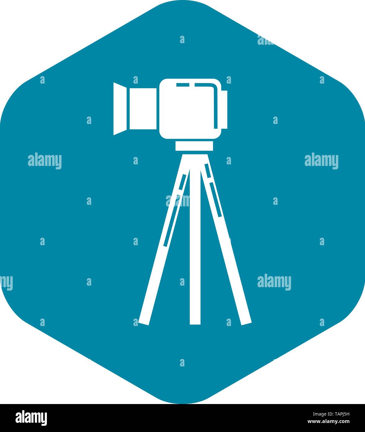 Video camera on stand icon, simple style Stock Vector Image & Art - Alamy