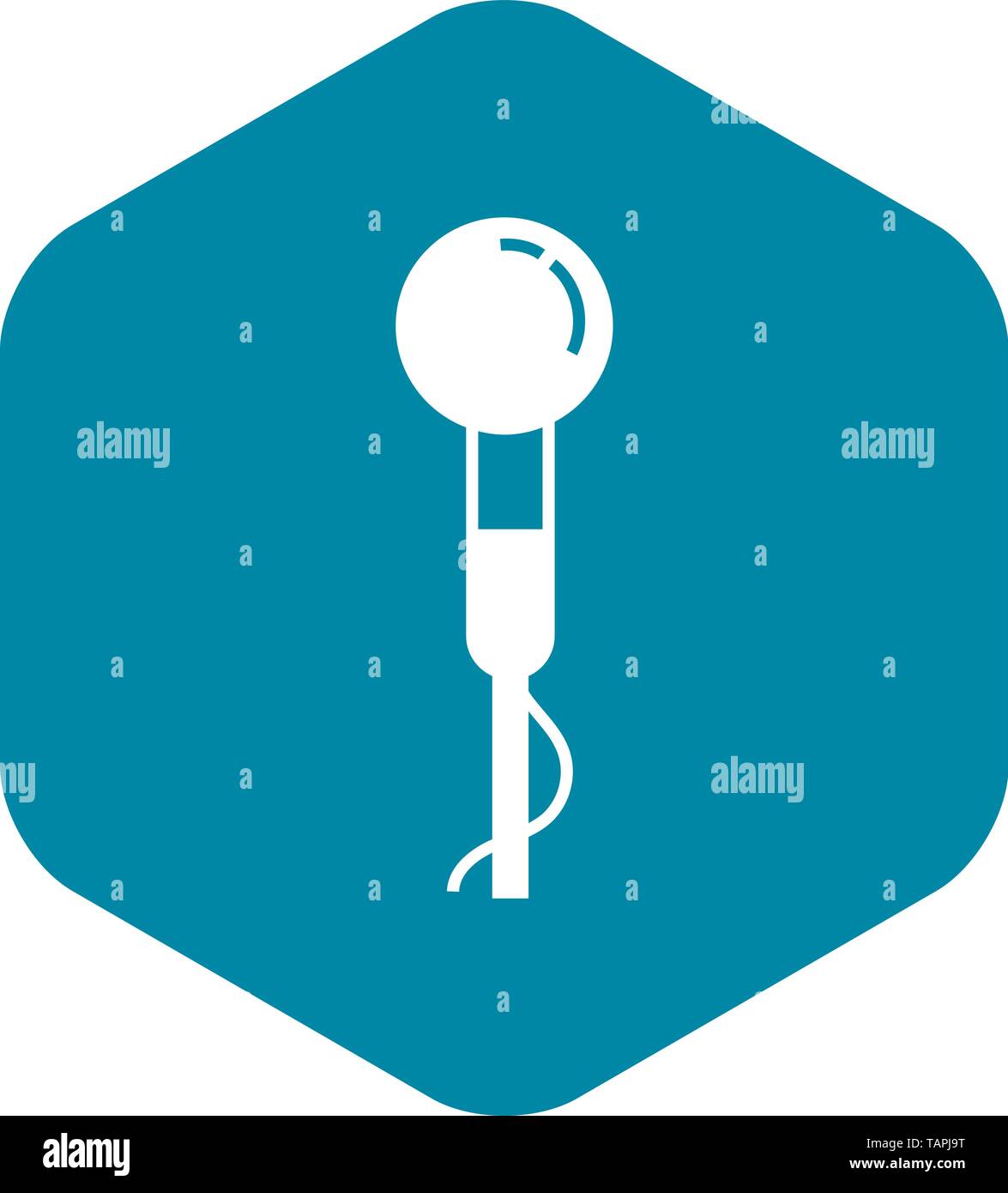 Speaker microphone icon, simple style Stock Vector Image & Art - Alamy