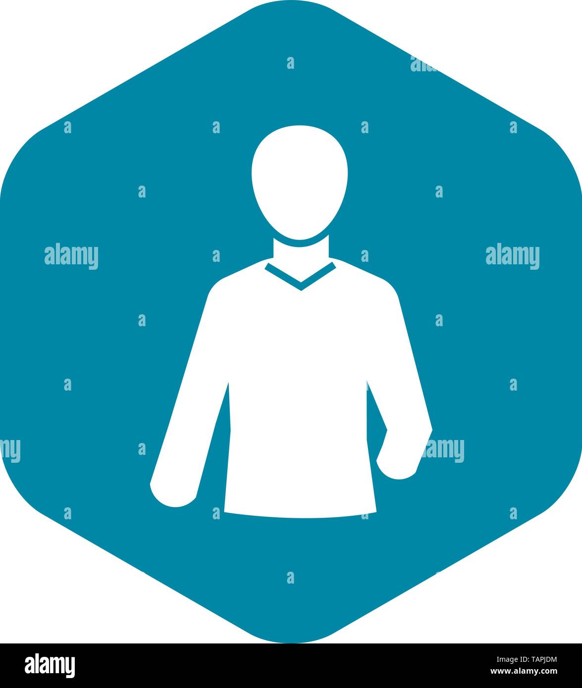 Reporter icon, simple style Stock Vector Image & Art - Alamy