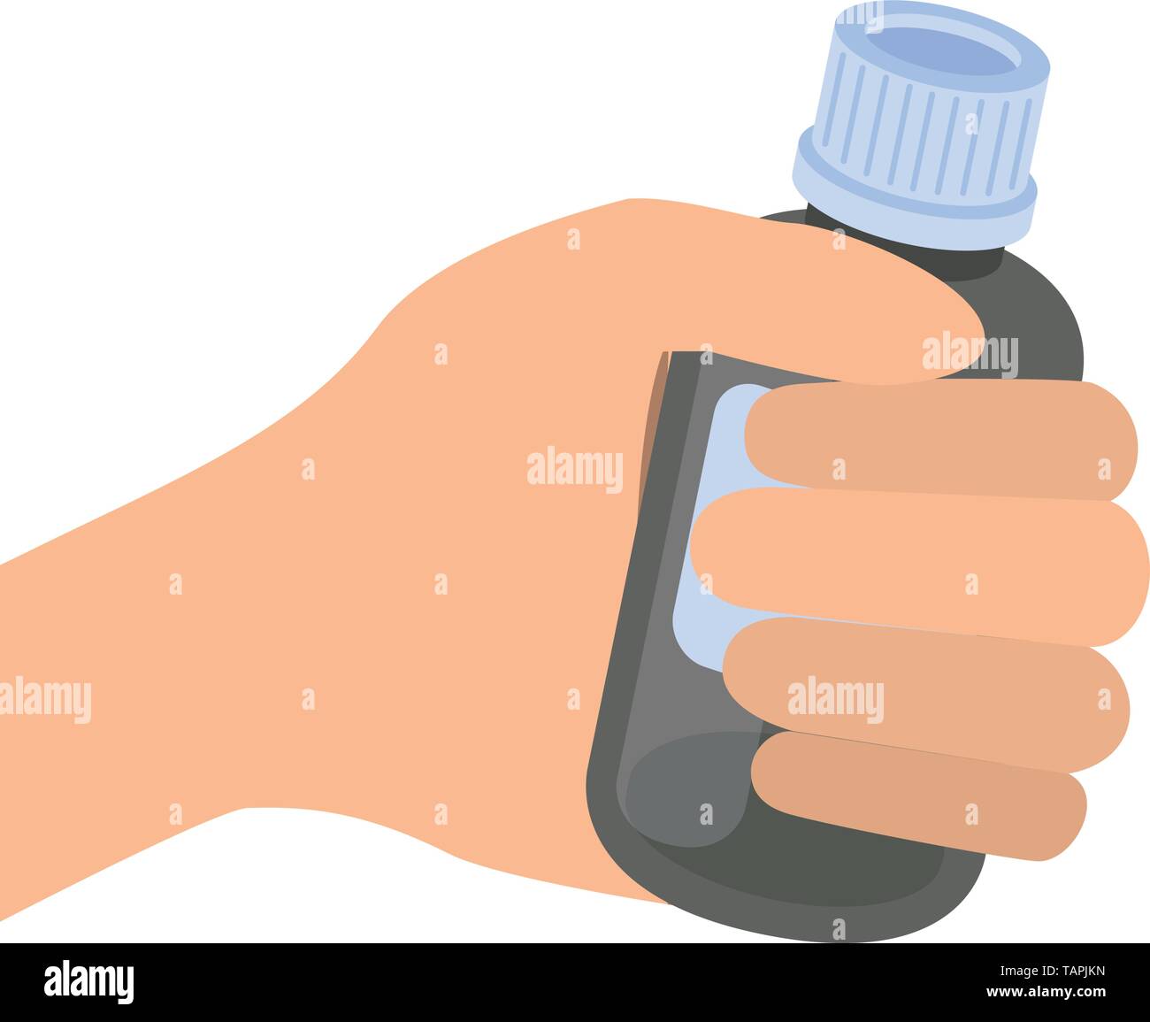 hand with medicine drugs in white background Stock Vector Image & Art ...