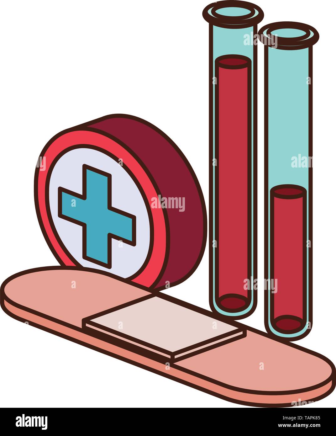 laboratory instruments in white background Stock Vector Image & Art - Alamy