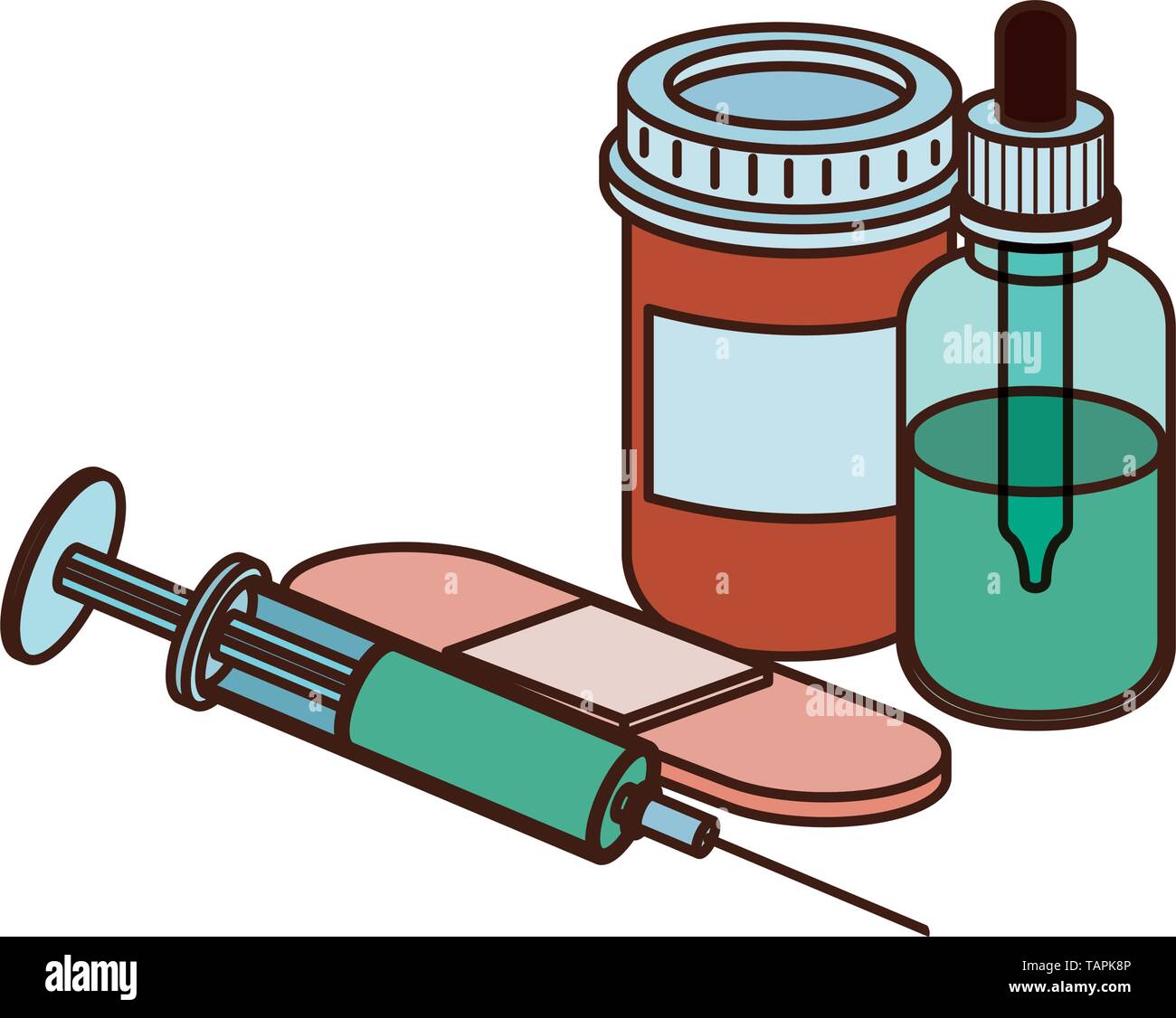 medicine drugs on white background Stock Vector Image & Art - Alamy