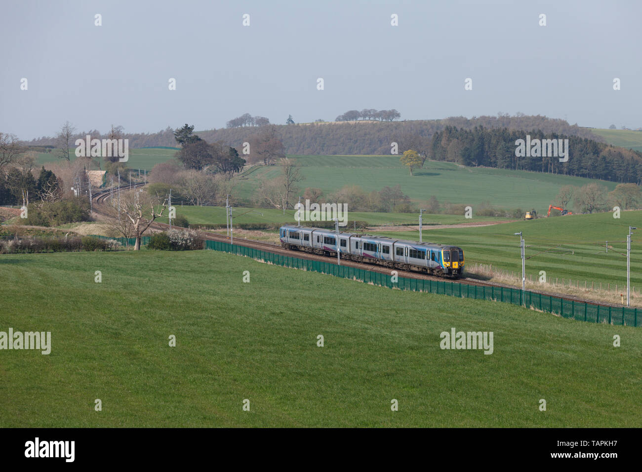 First Transpennine Express class 350 electric train on the West coast ...