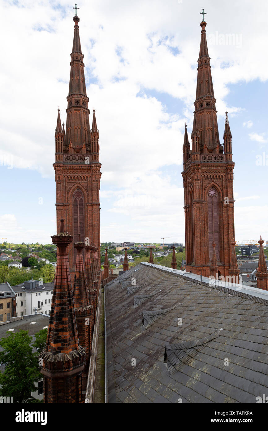 Market church wiesbaden hi-res stock photography and images - Alamy