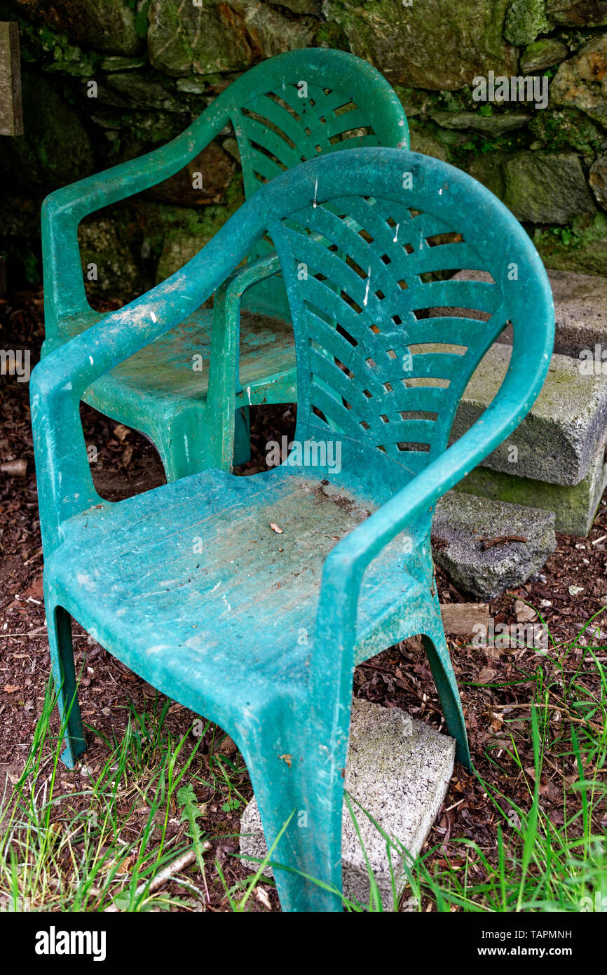 Broken Plastic Chair