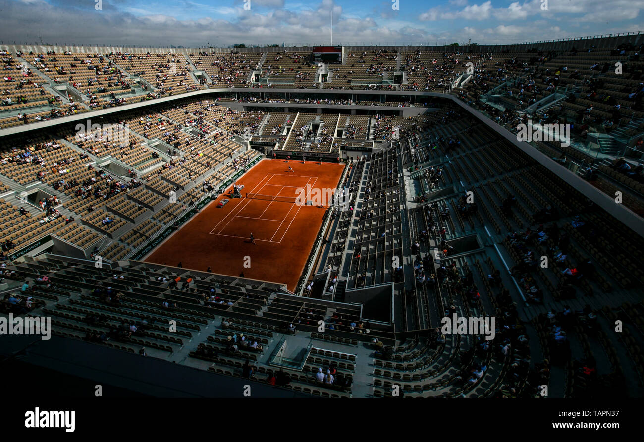 Court philippe chatrier hi-res stock photography and images - Alamy