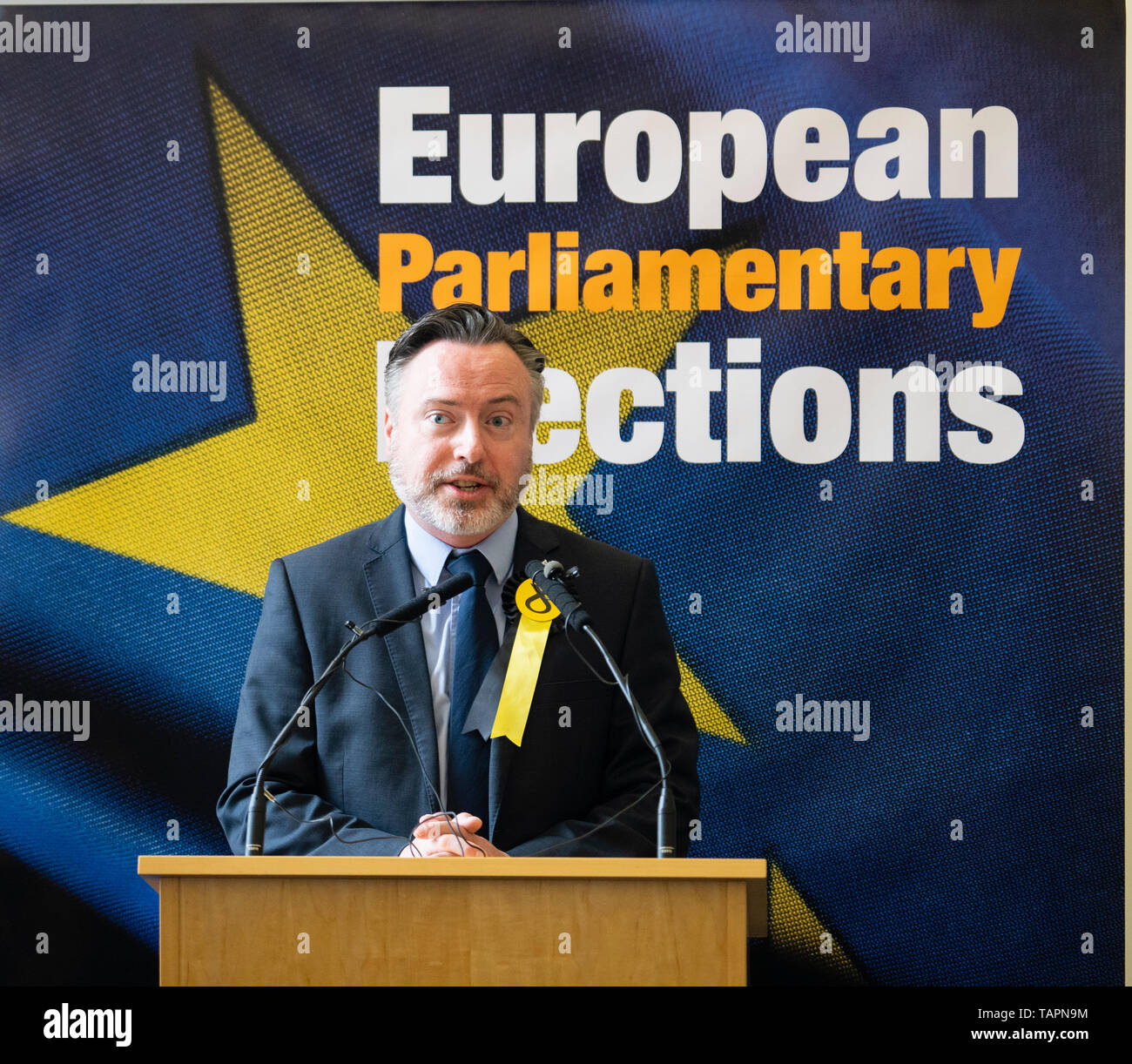 Edinburgh, Scotland, UK. 27th May, 2019. The six new Scottish MEPs are ...