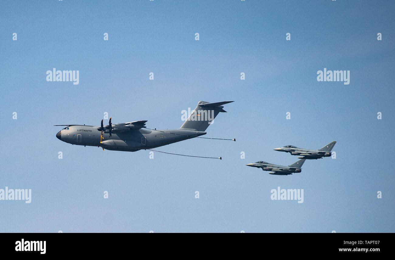 Munster, Germany. 20th May, 2019. During a demonstration of the Very ...