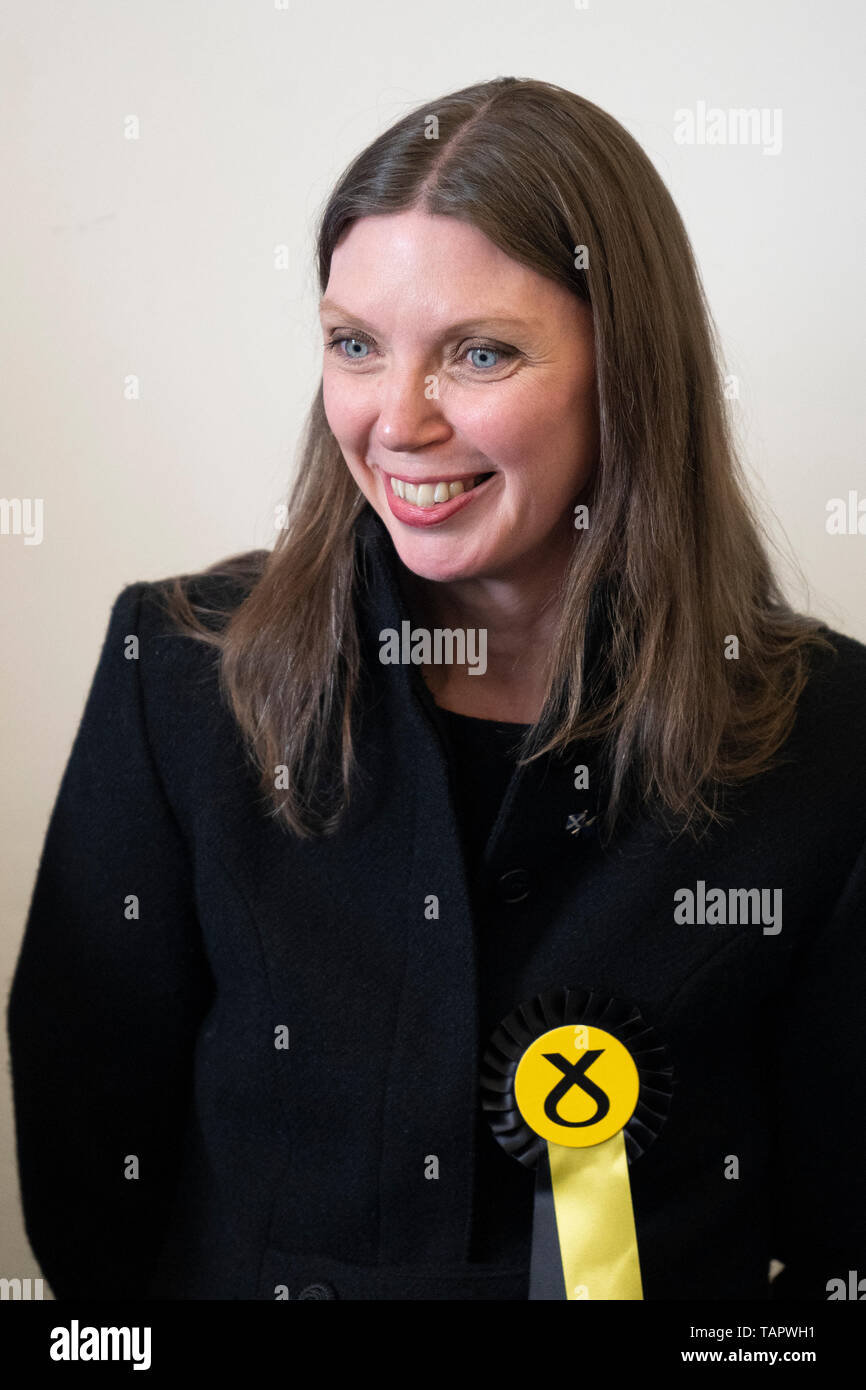Edinburgh, Scotland, UK. 27th May, 2019. The six new Scottish MEPs are ...