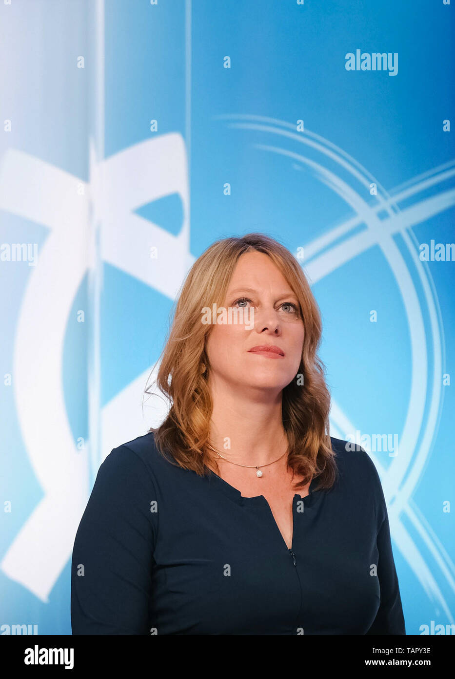 Bremen, Germany. 26th May, 2019. The top Green candidate, Maike ...