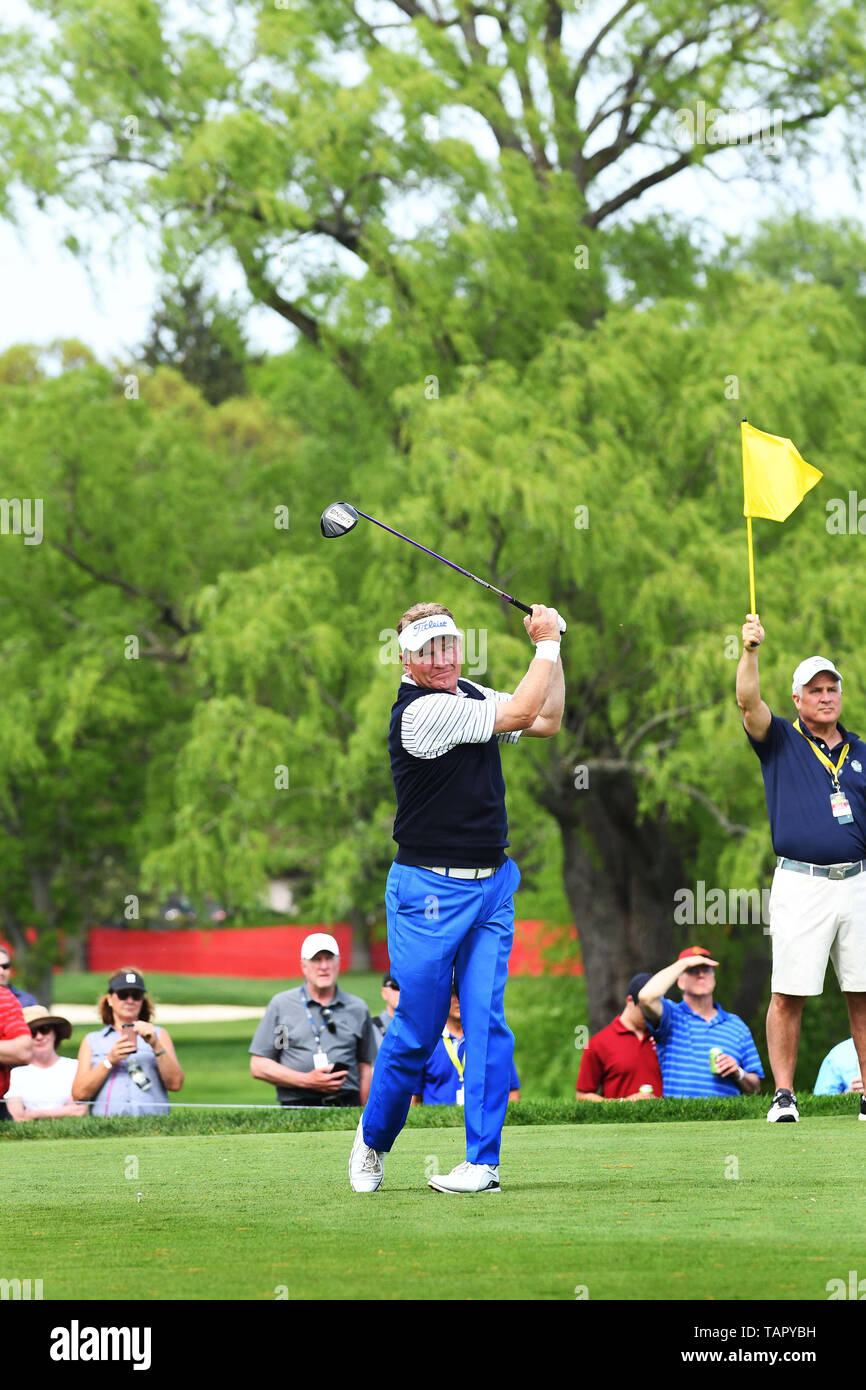 Rochester, NY, USA. 26th May, 2019. Paul Broadhurst during final round ...
