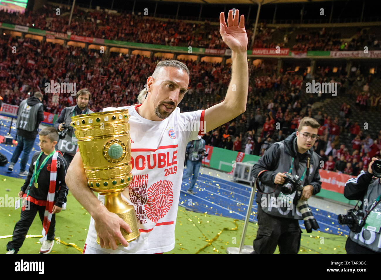Berlin, Germany. 25th May, 2019. Soccer: DFB Cup, RB Leipzig - Bayern ...