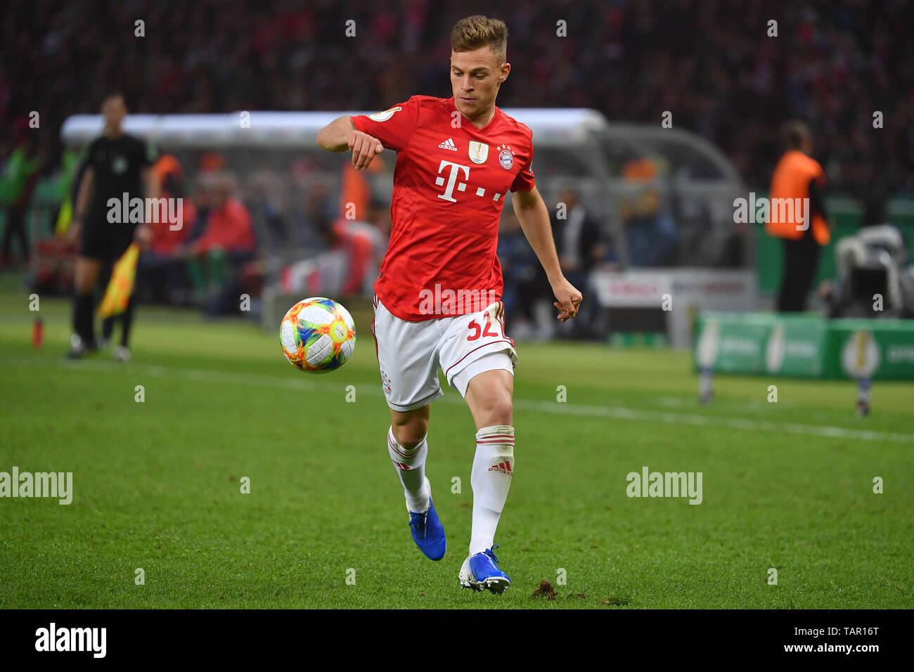 Berlin, Deutschland. 25th May, 2019. Joshua KIMMICH (FC Bayern Munich ...