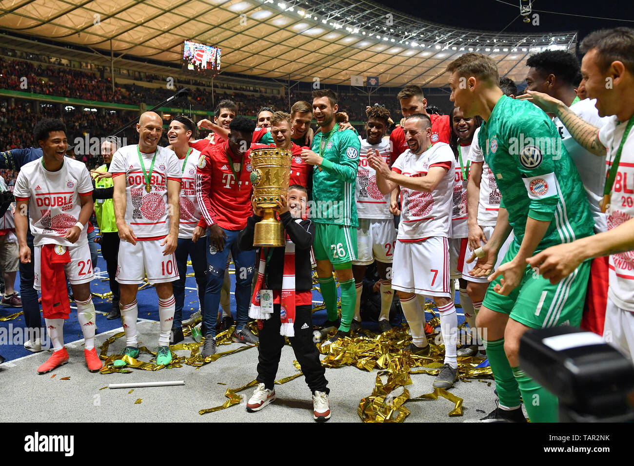 Berlin, Deutschland. 25th May, 2019. Saif RIBERY (son of Franck RIBERY ...