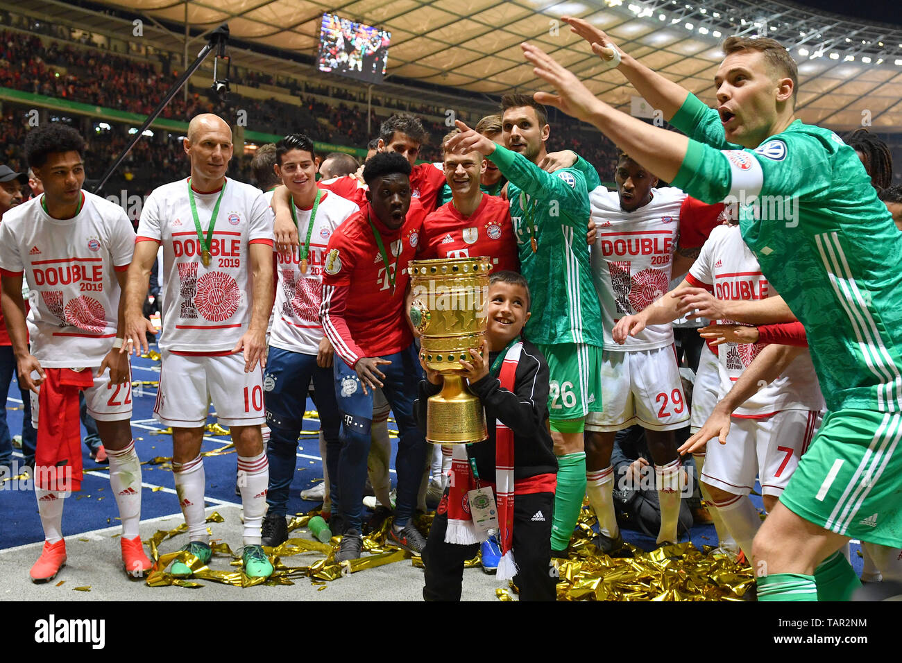 Berlin, Deutschland. 25th May, 2019. Saif RIBERY (son of Franck RIBERY ...