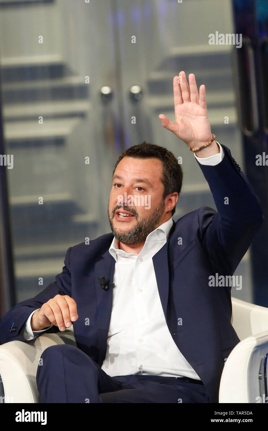 Matteo Salvini Rome May 27th 2019. Italian Vice-Premier Matteo Salvini ...