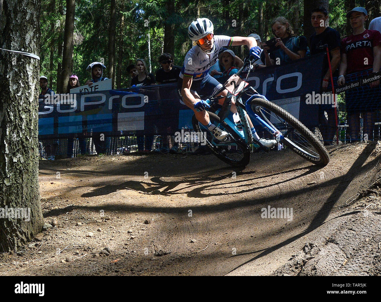 JOLANDA NEFF of Switzerland during the women elite Cross Country ...
