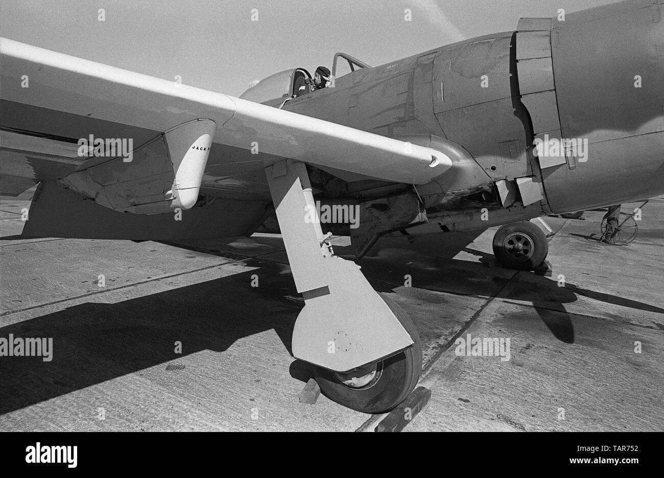 WWII P-47 Thunderbolt fighter airplane Stock Photo - Alamy