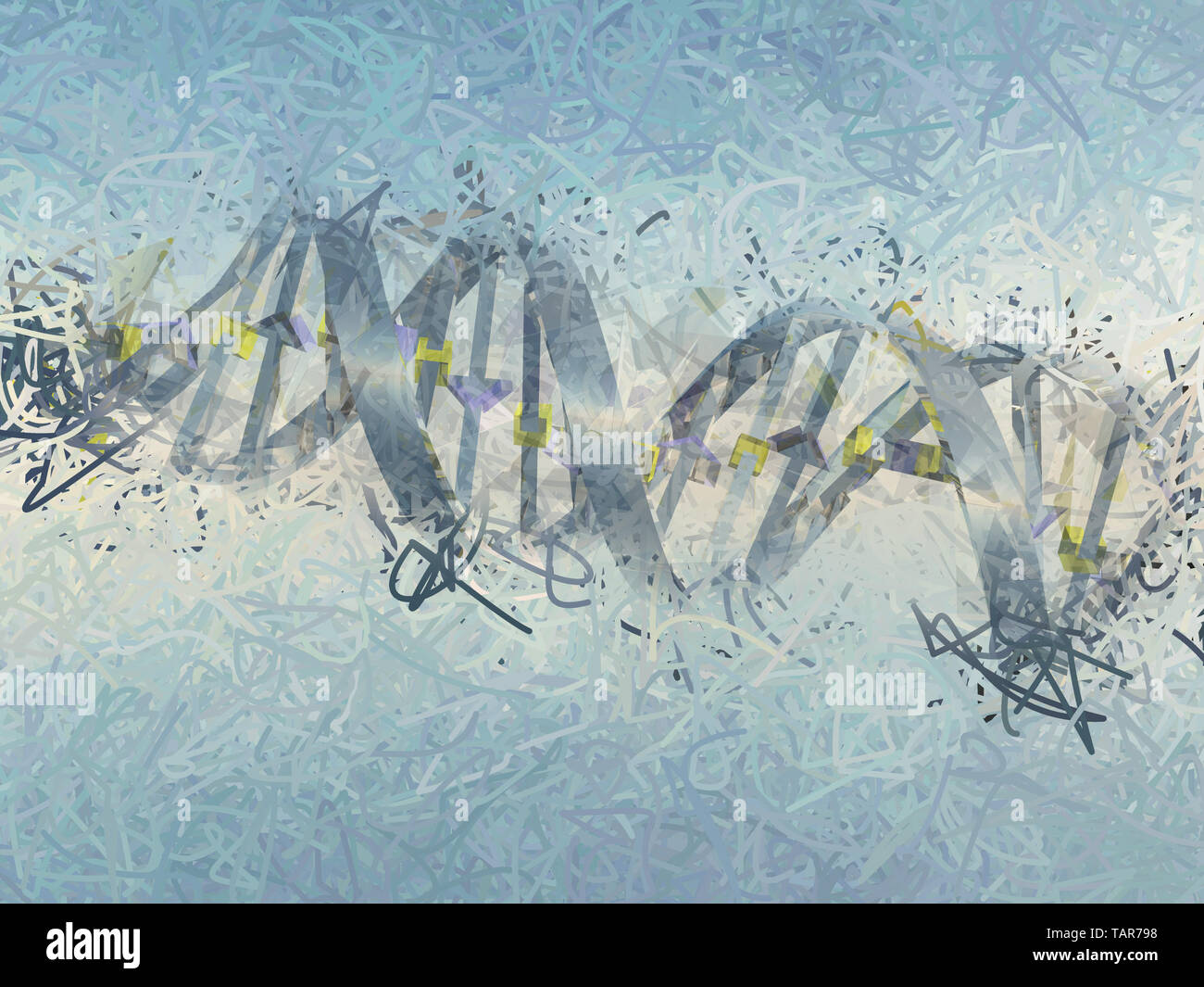 Dna art hi-res stock photography and images - Alamy