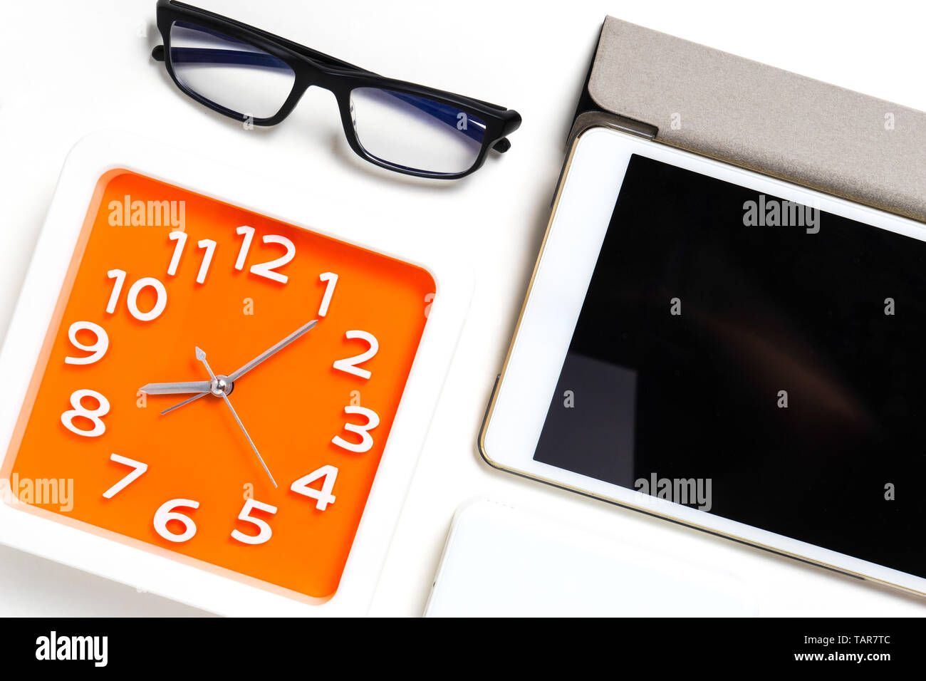 Orange clock hi-res stock photography and images - Alamy