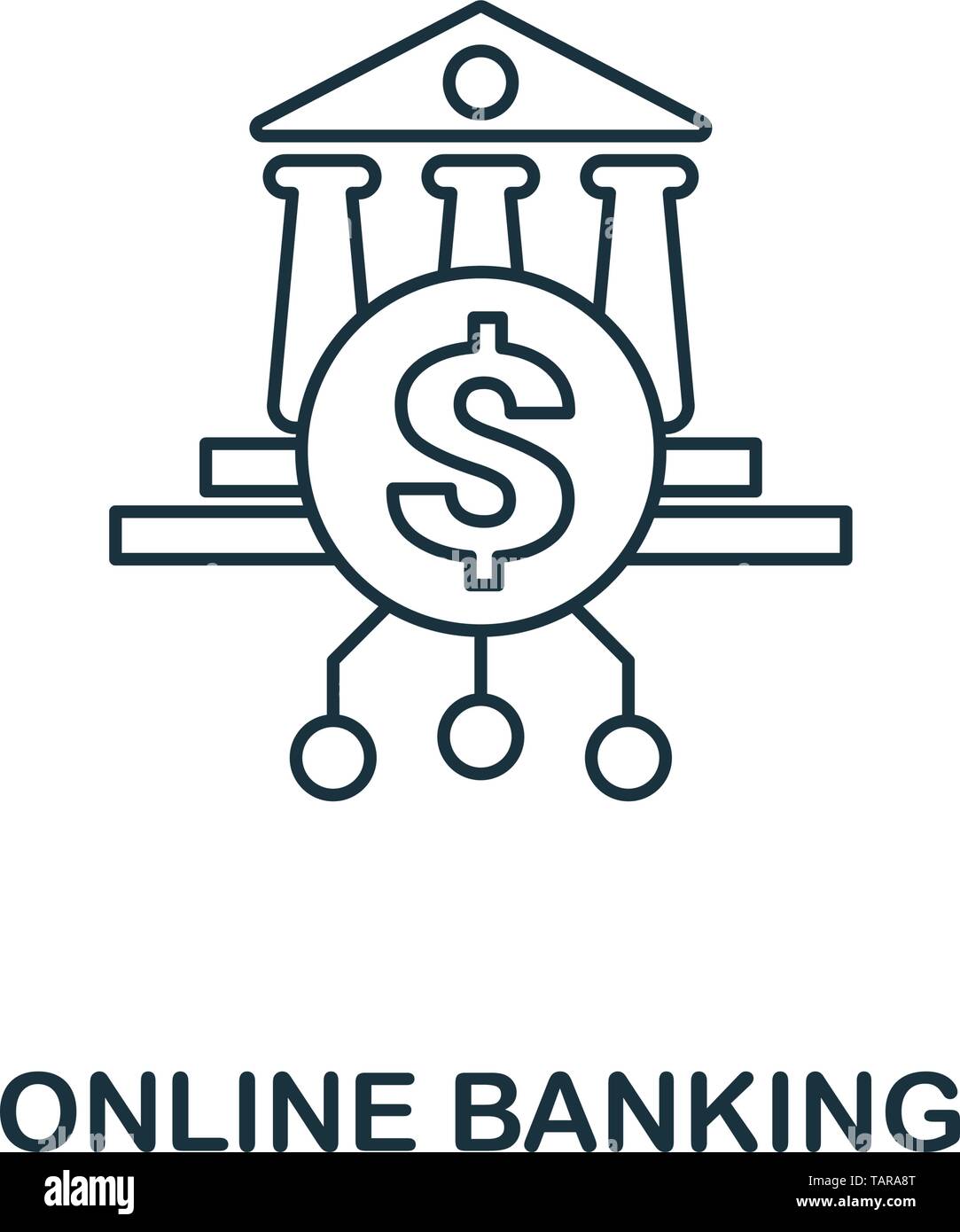 Fintech icon hi-res stock photography and images - Alamy