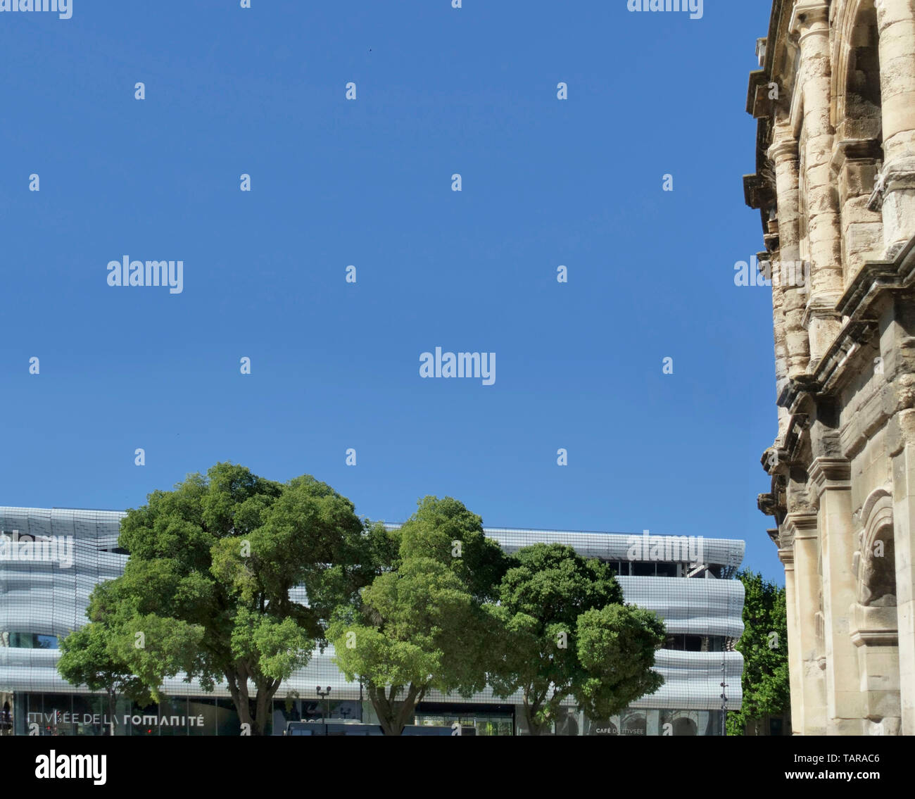 Musee de la romanite museum hi-res stock photography and images - Alamy