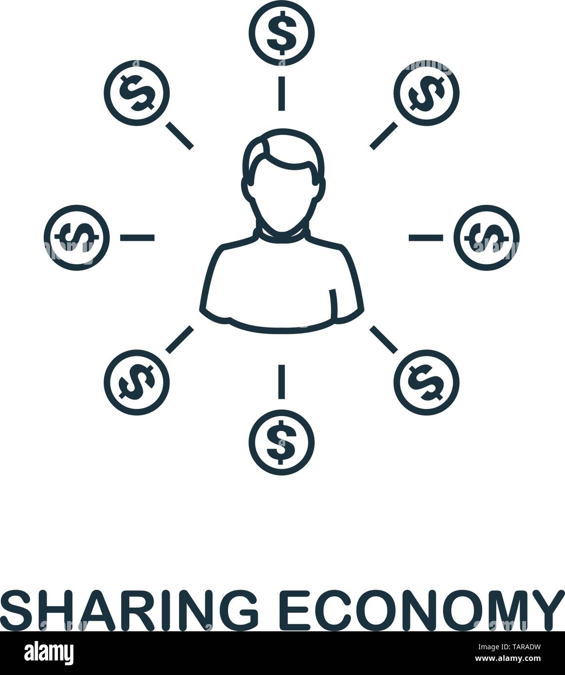 Home payment icon outline Stock Vector Images - Alamy