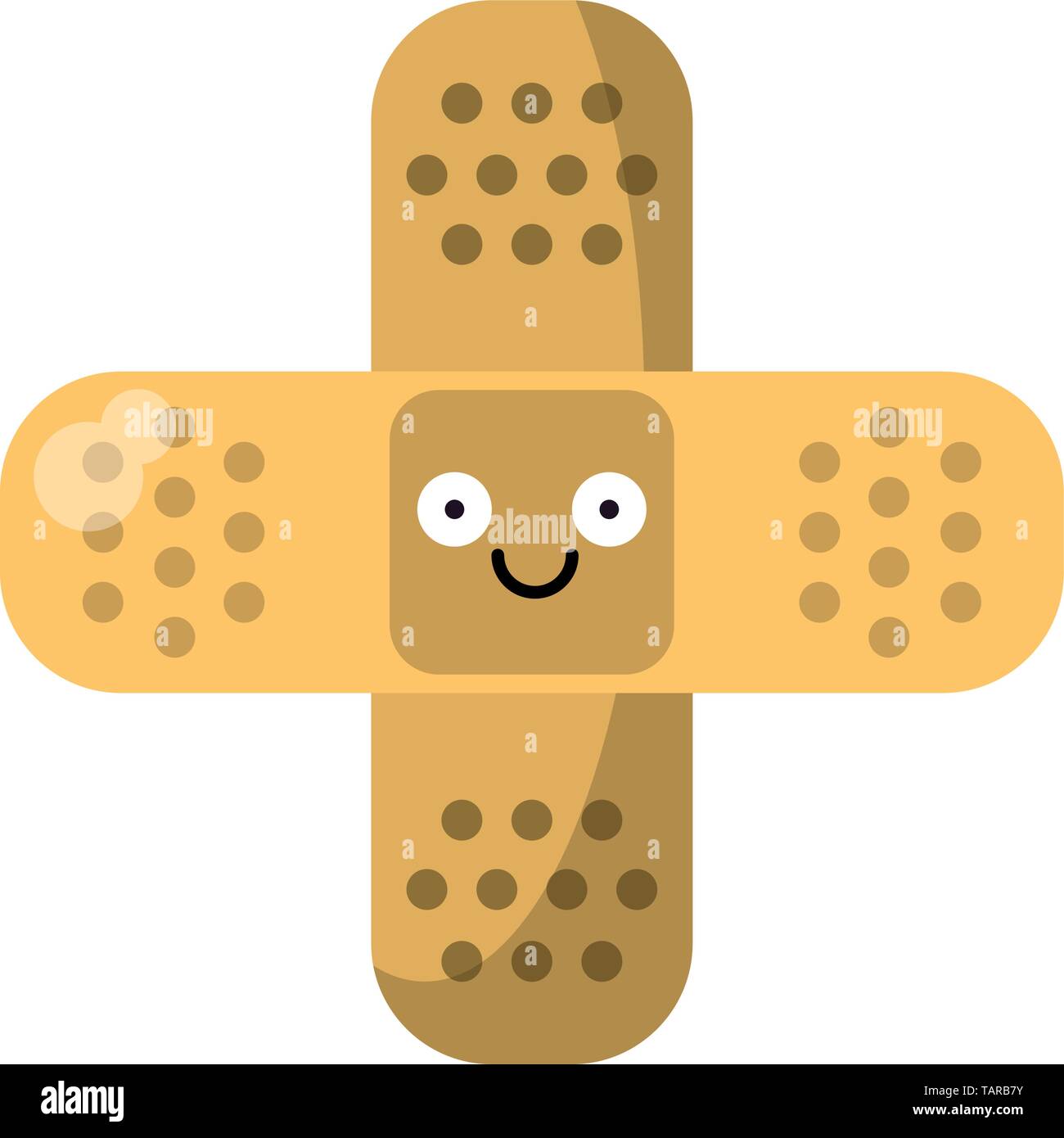 Bandage cute cartoon vector illustration Stock Vector Image & Art - Alamy