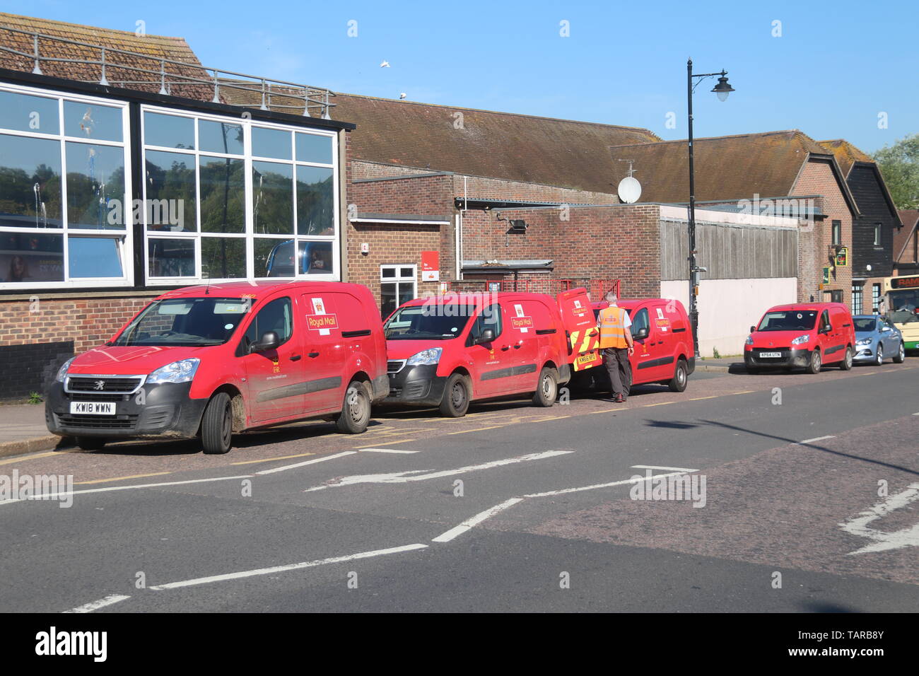 Royal mail van vans vehicle hi-res stock photography and images - Alamy