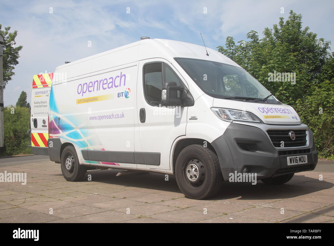 Telecommunications Van High Resolution Stock Photography and Images - Alamy