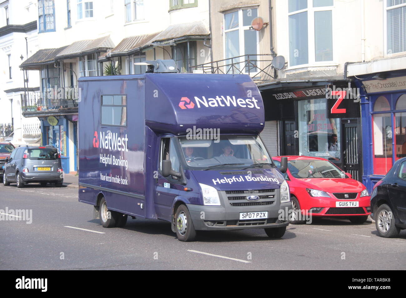 Mobile bank vehicle hi-res stock photography and images - Alamy