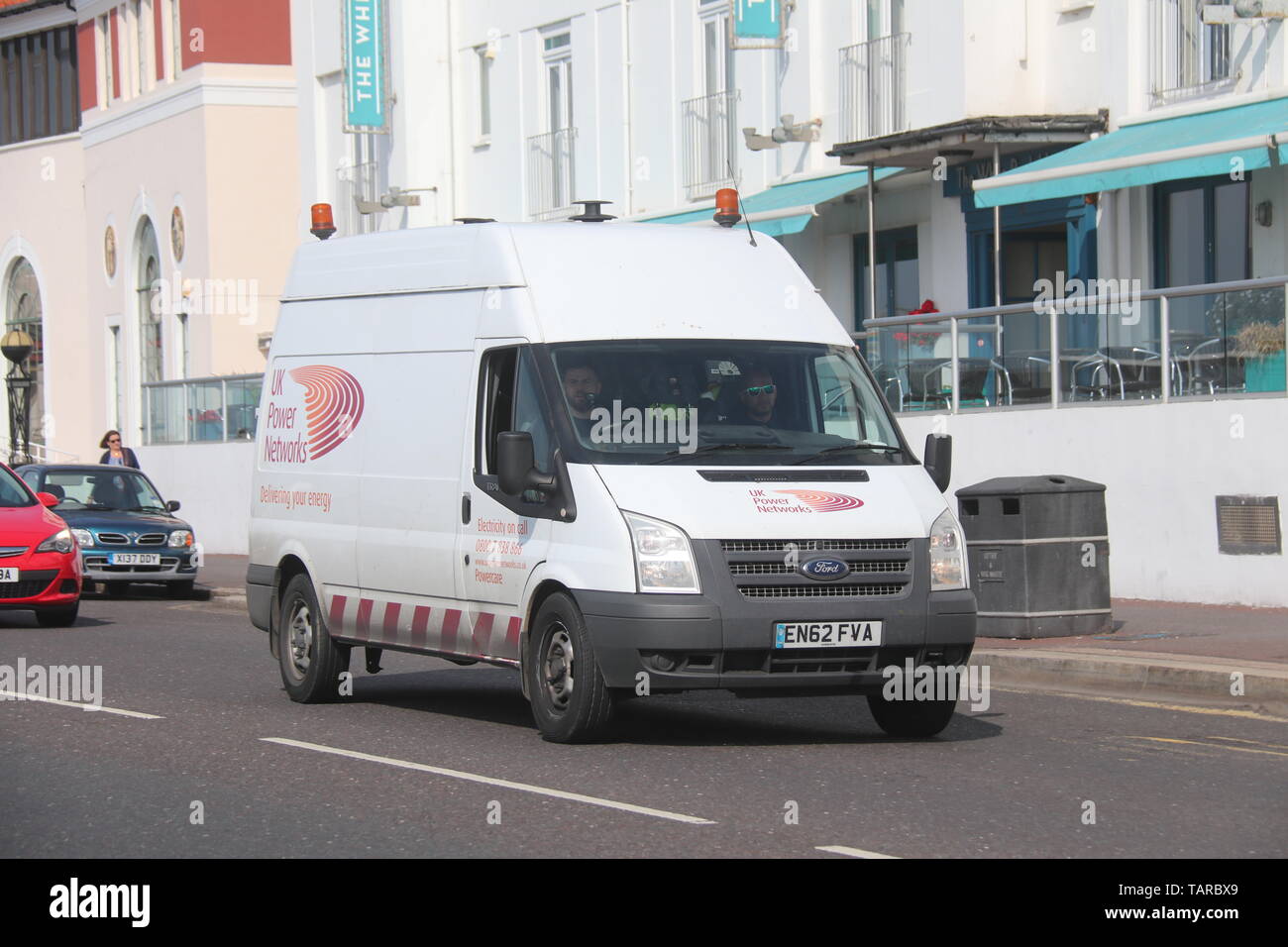 A UK POWER NETWORKS FORD TRANSIT VAN Stock Photo - Alamy