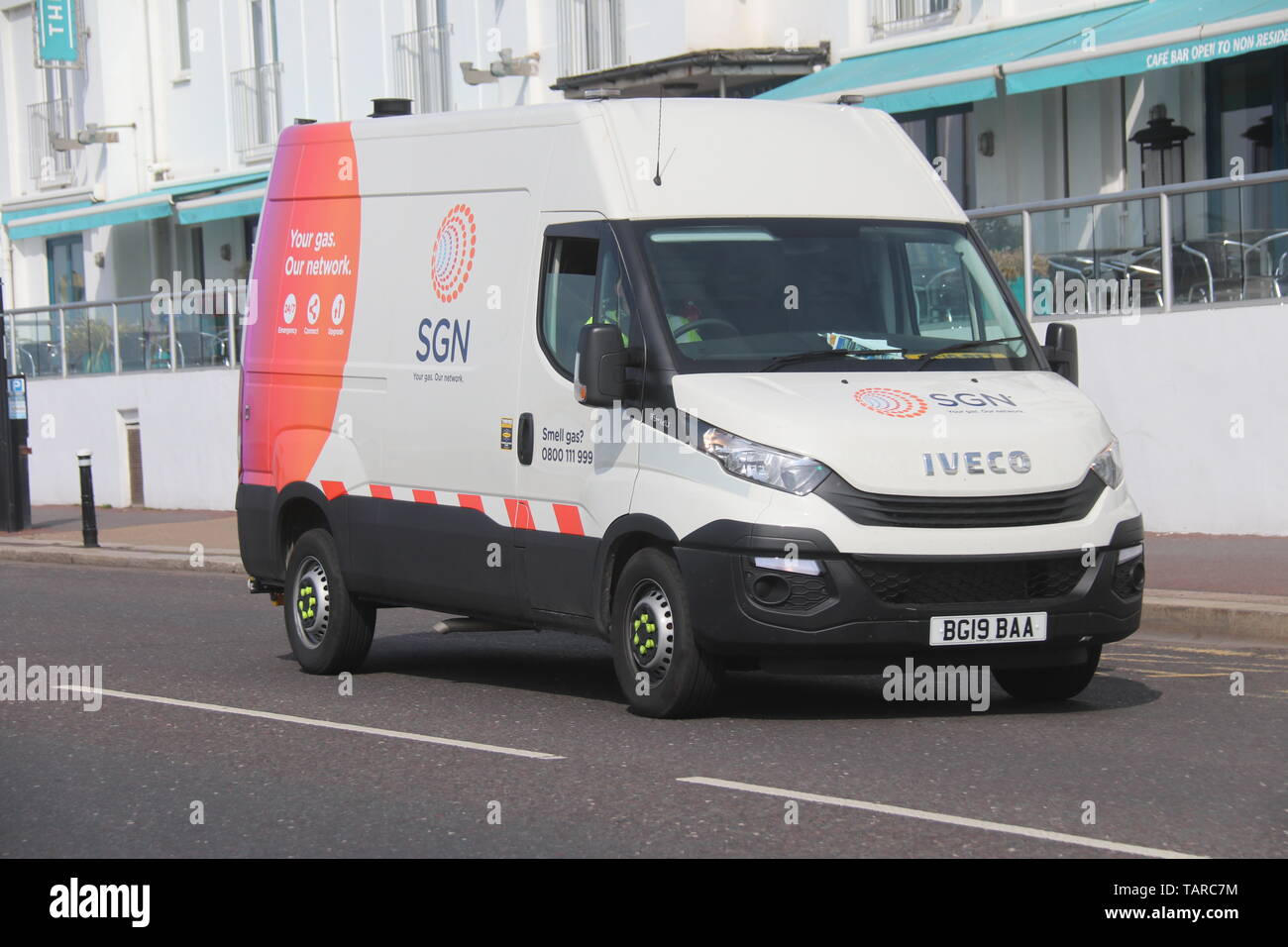 AN IVECO VAN OF SOUTHERN GAS NETWORKS Stock Photo - Alamy