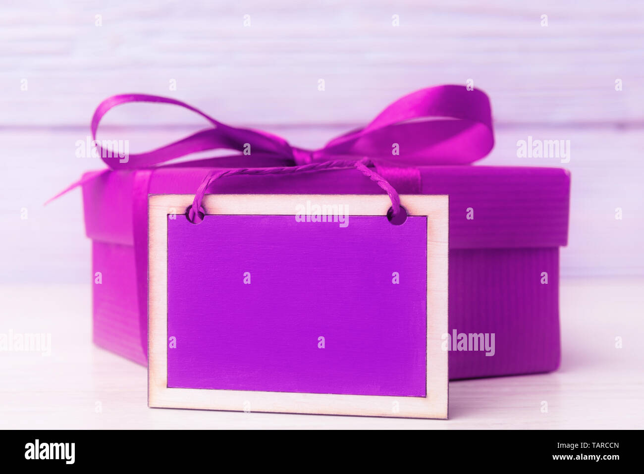 Violet gift hi-res stock photography and images - Alamy