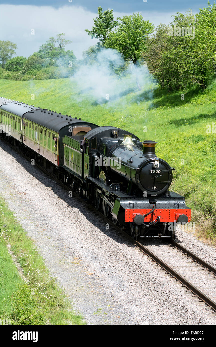 Gwr steam locomotive dinmore manor hi-res stock photography and images - Alamy