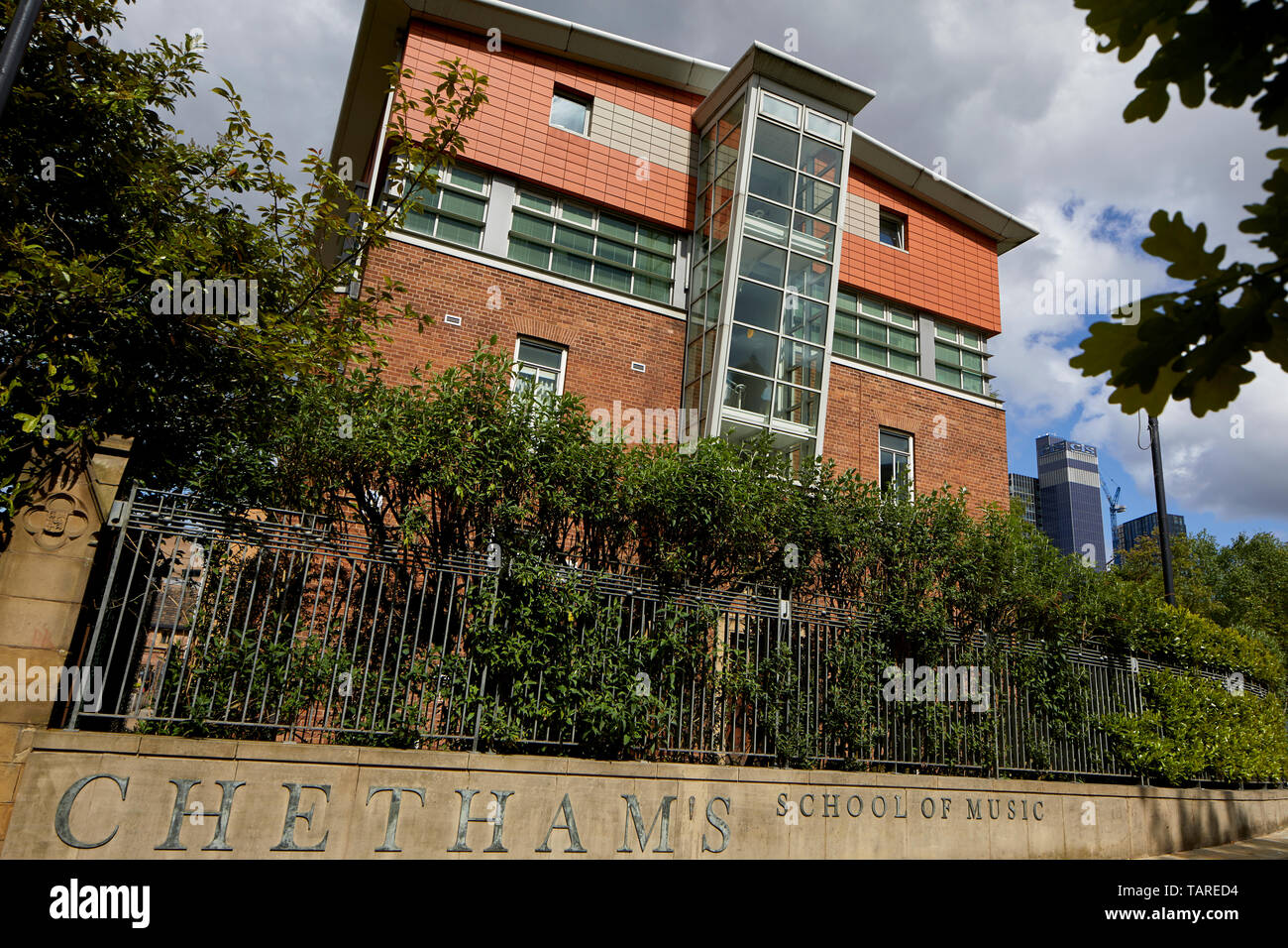 Independent school Chetham's School of Music Manchester, modern ...